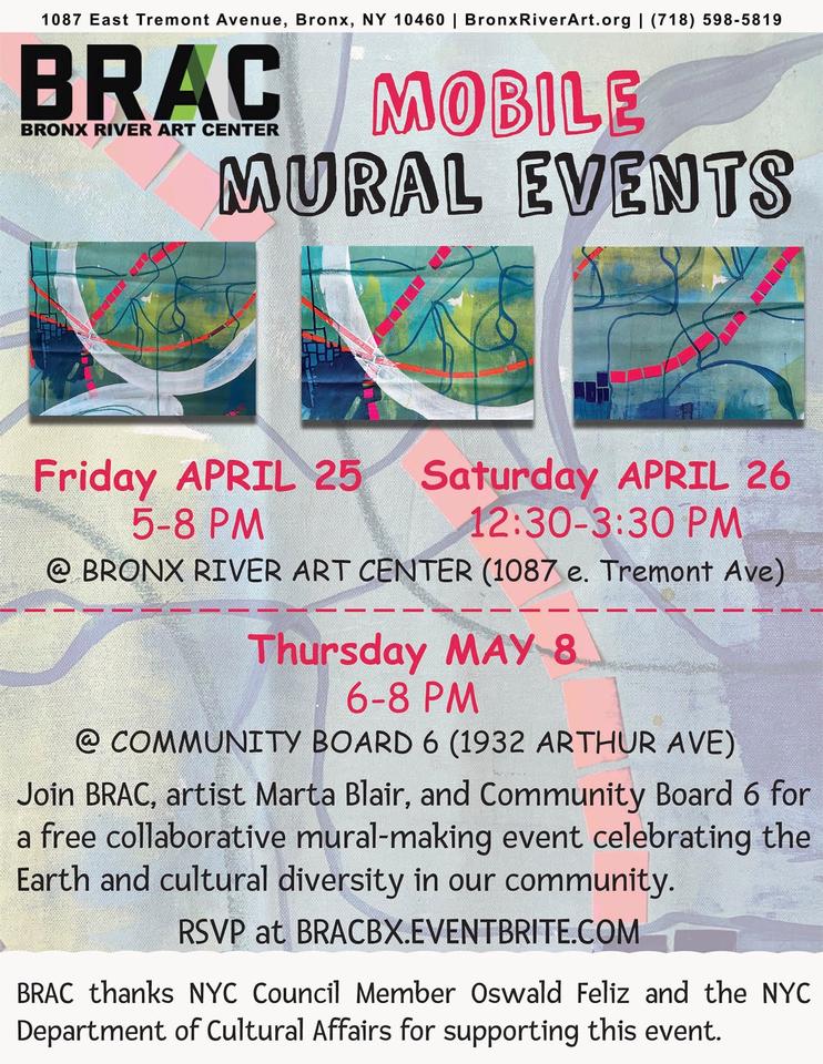 Bronx River Art Center :: Events :: Community Mobile Mural Events